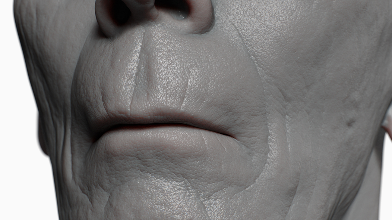 Male 18 / HD Displacement Map