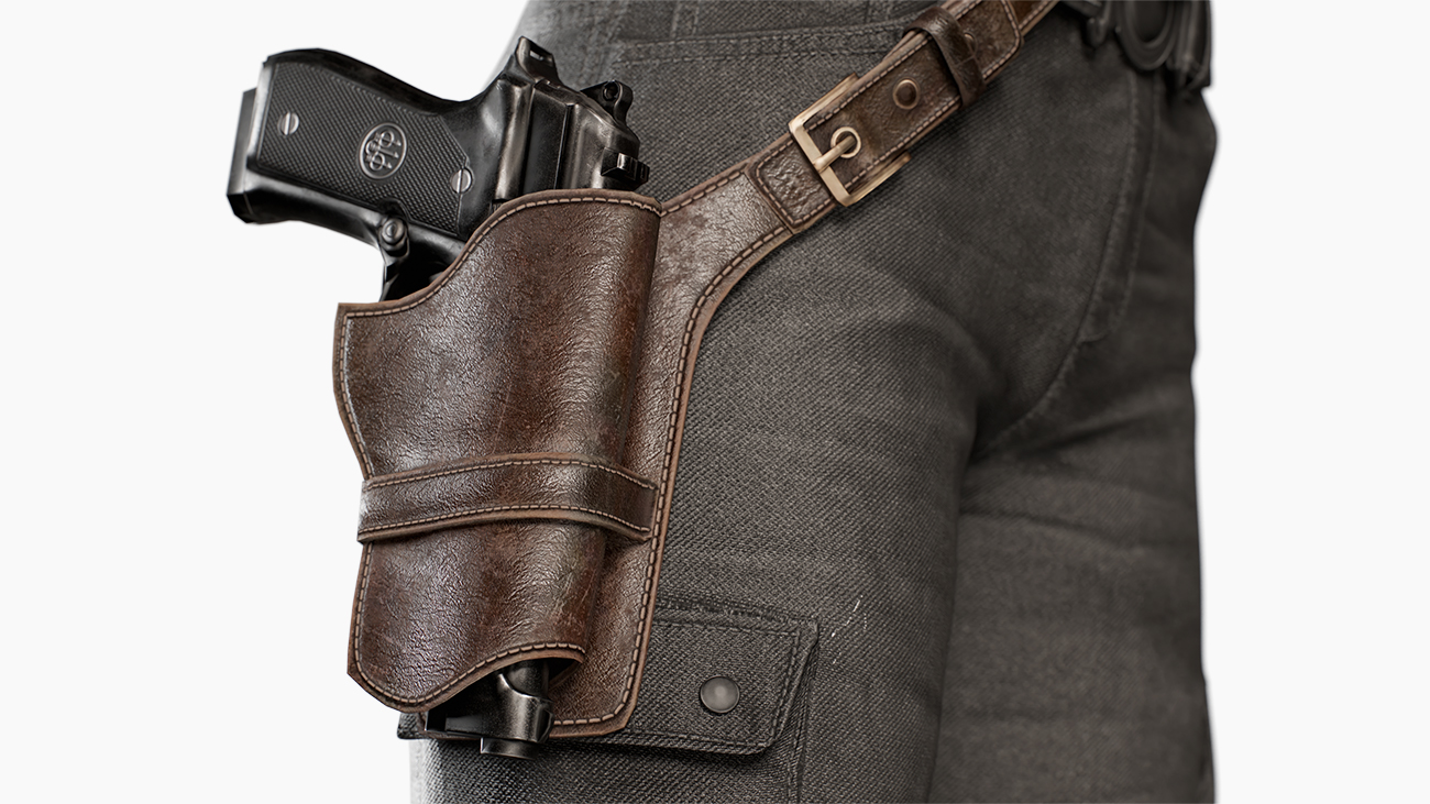 Female Explorer Game Character