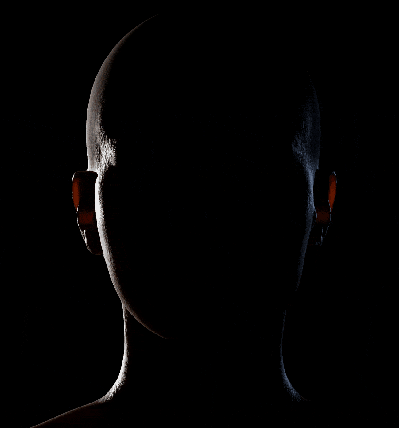 HD Female Head Model 07