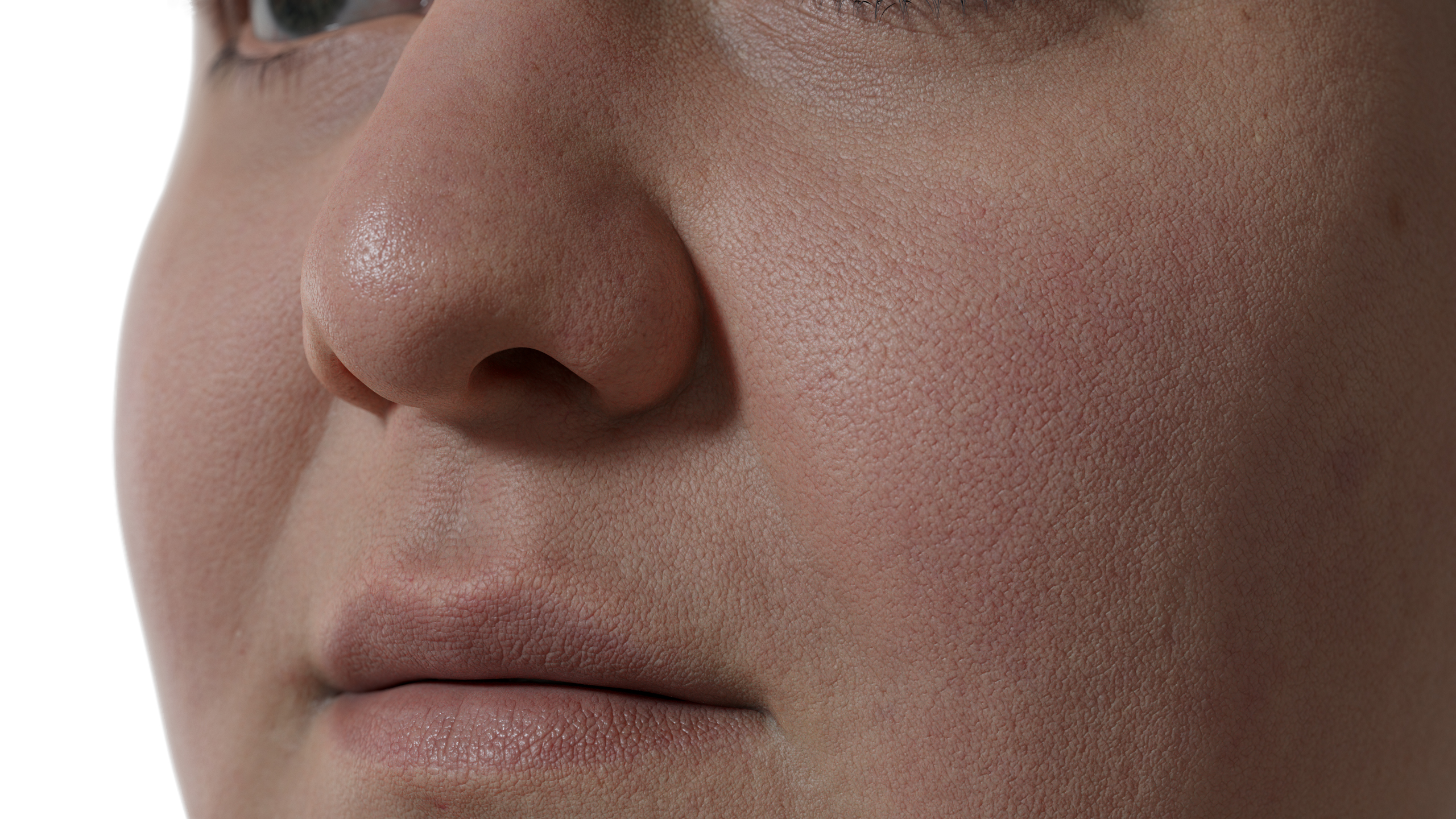 HD Female Head Model 11