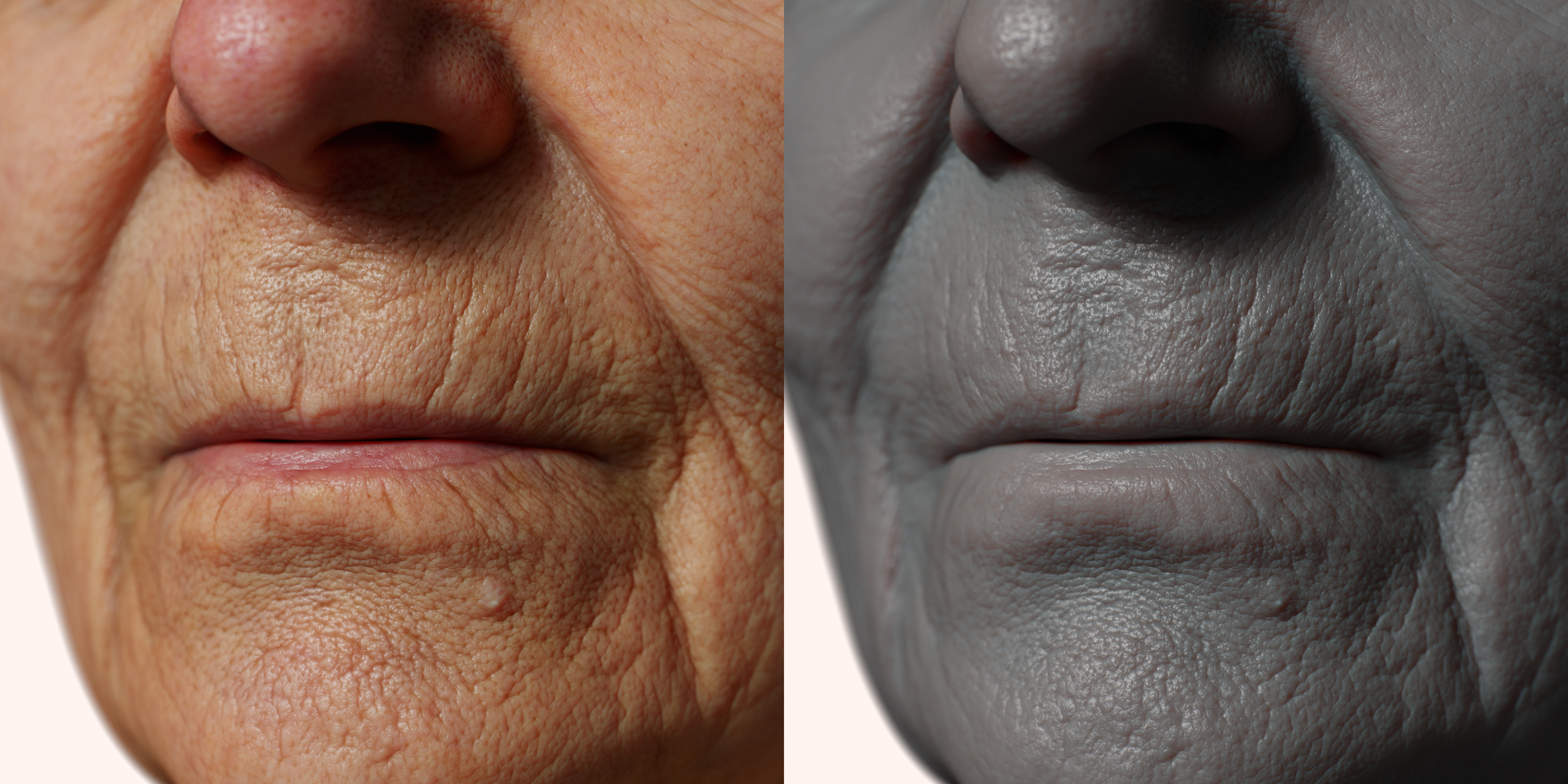 HD Female 3D Head Model 24