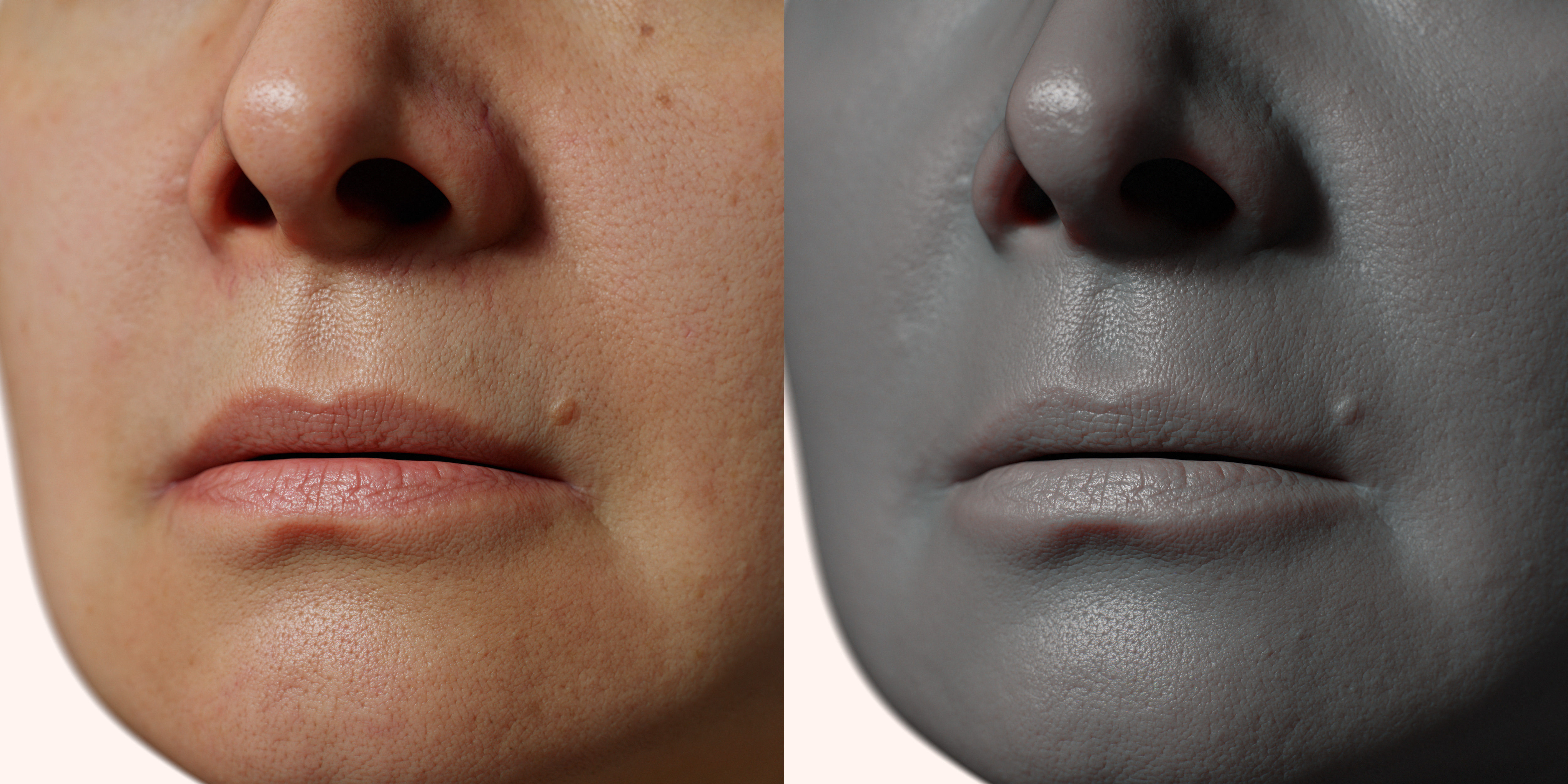 HD Female 3D Head Model 30