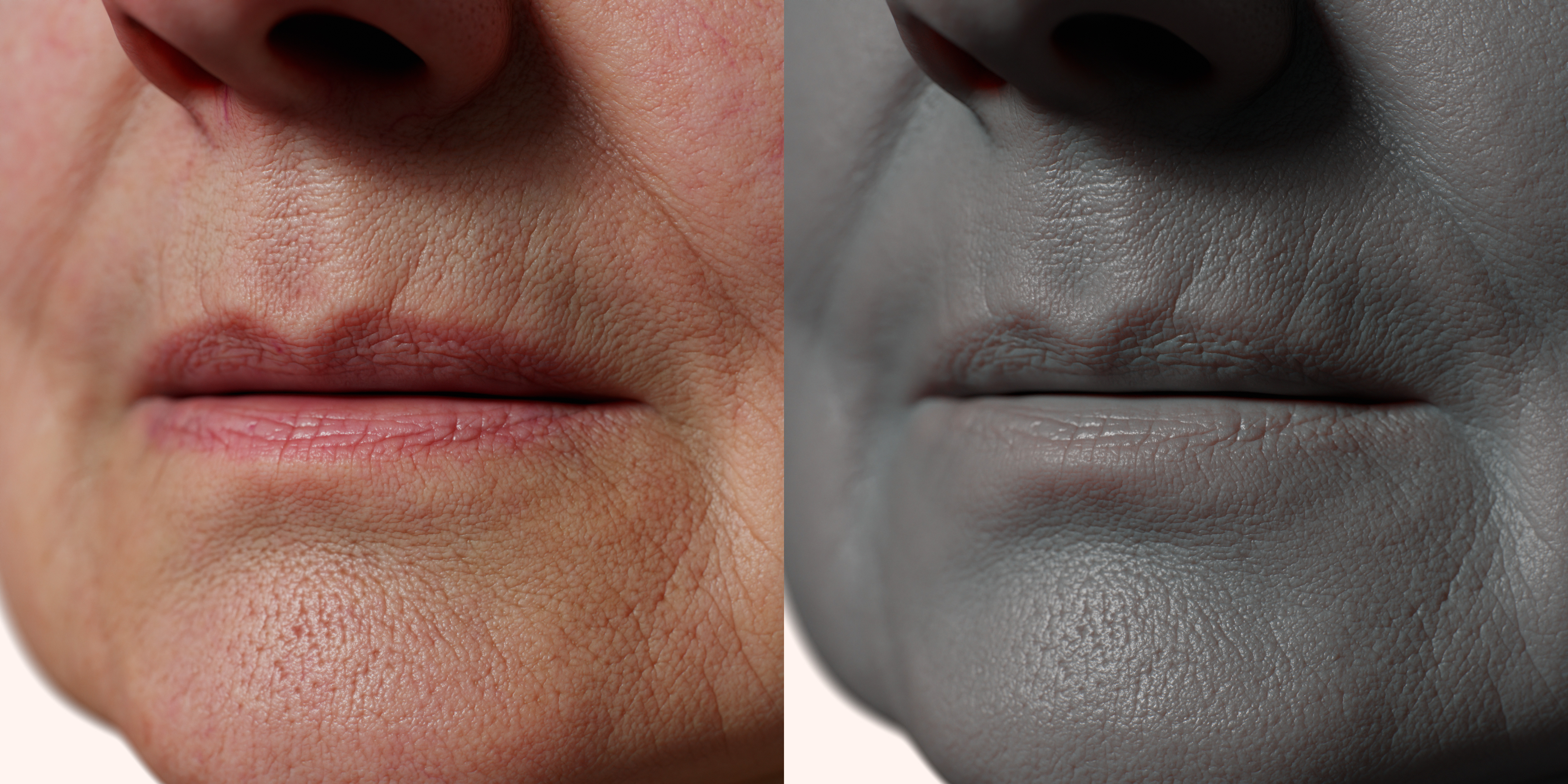 HD Female 3D Head Model 45