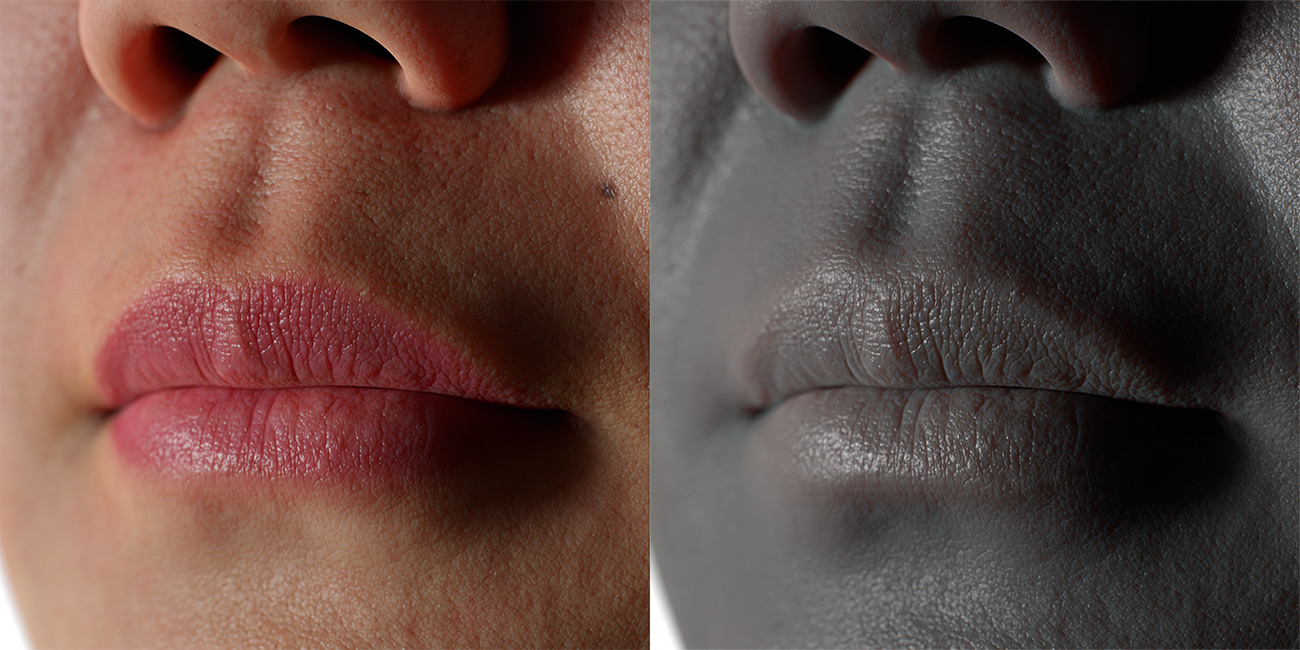 HD Female 3D Head Model 49