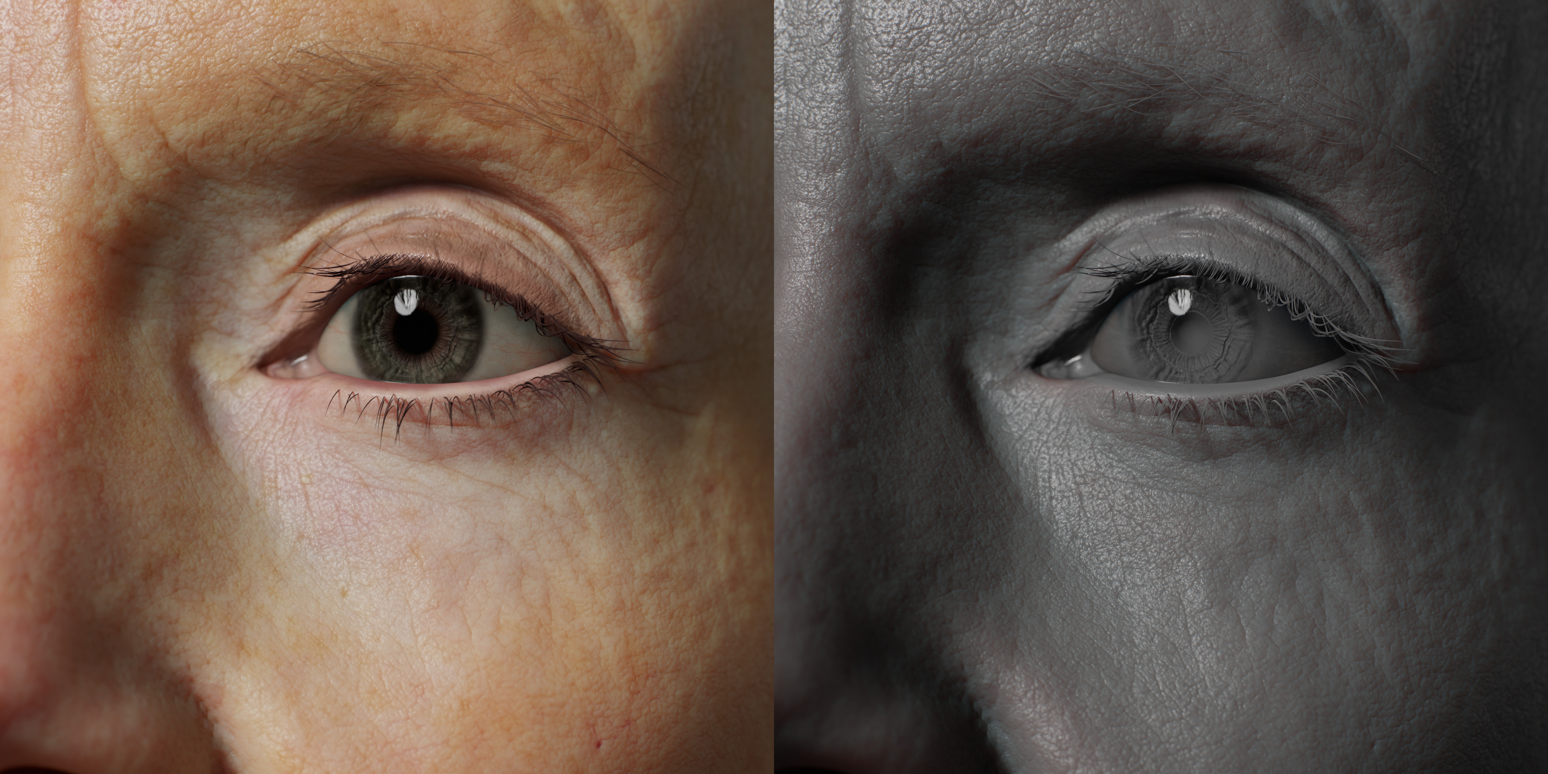 HD Female 3D Head Model 51
