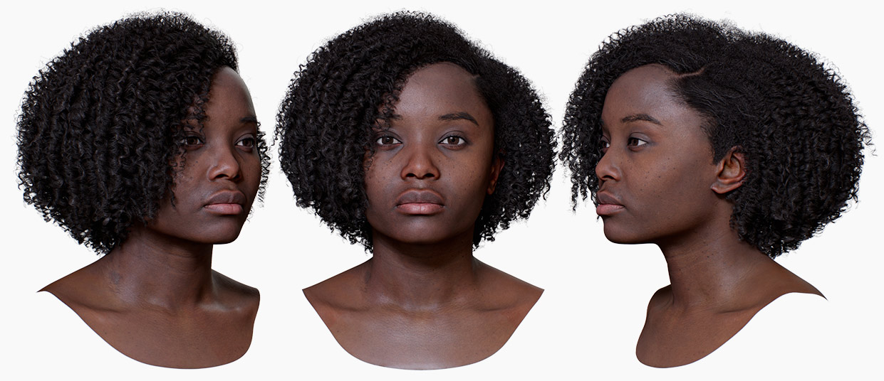 Realistic female and male pack