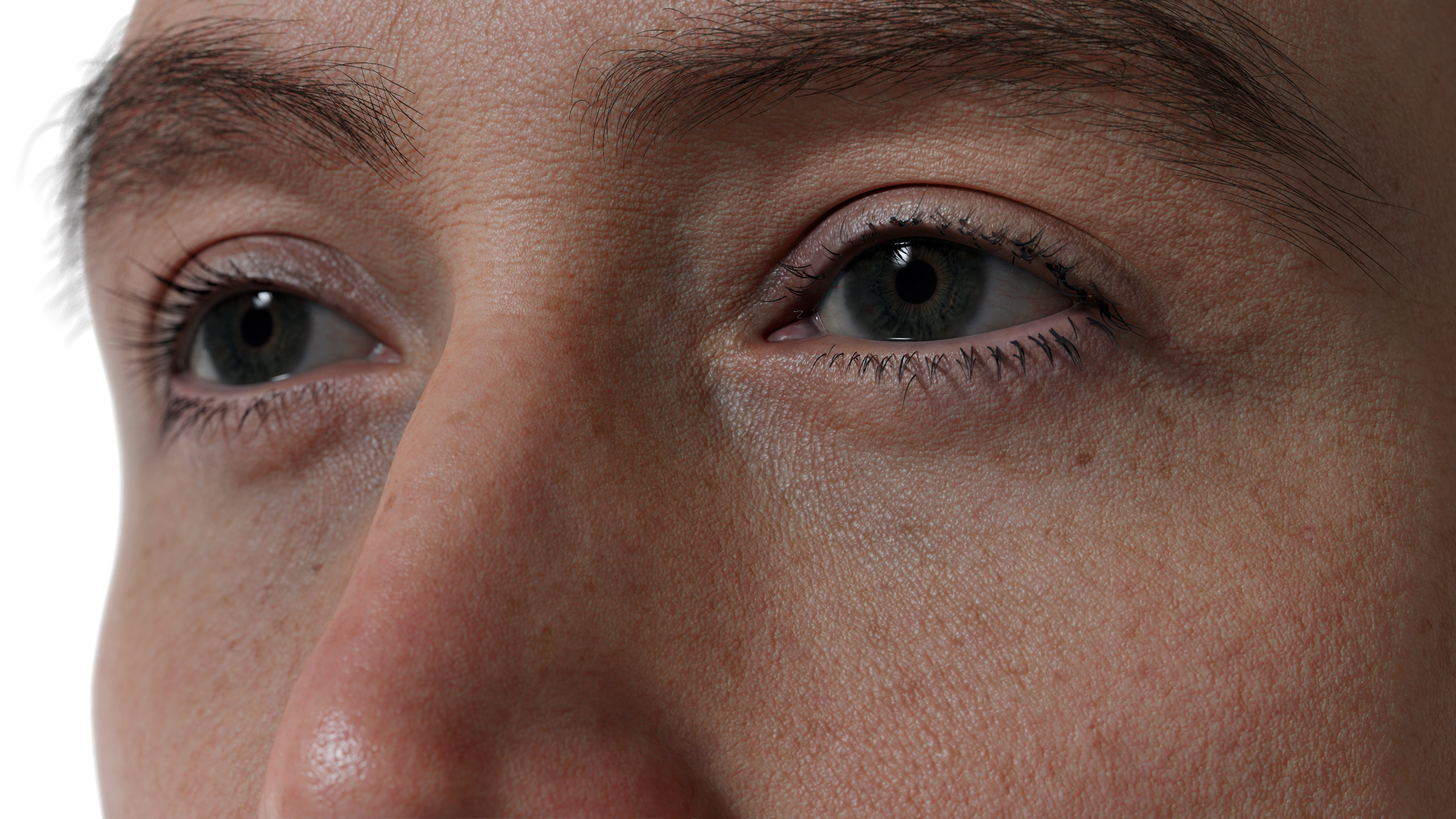 HD Male Head Model 10