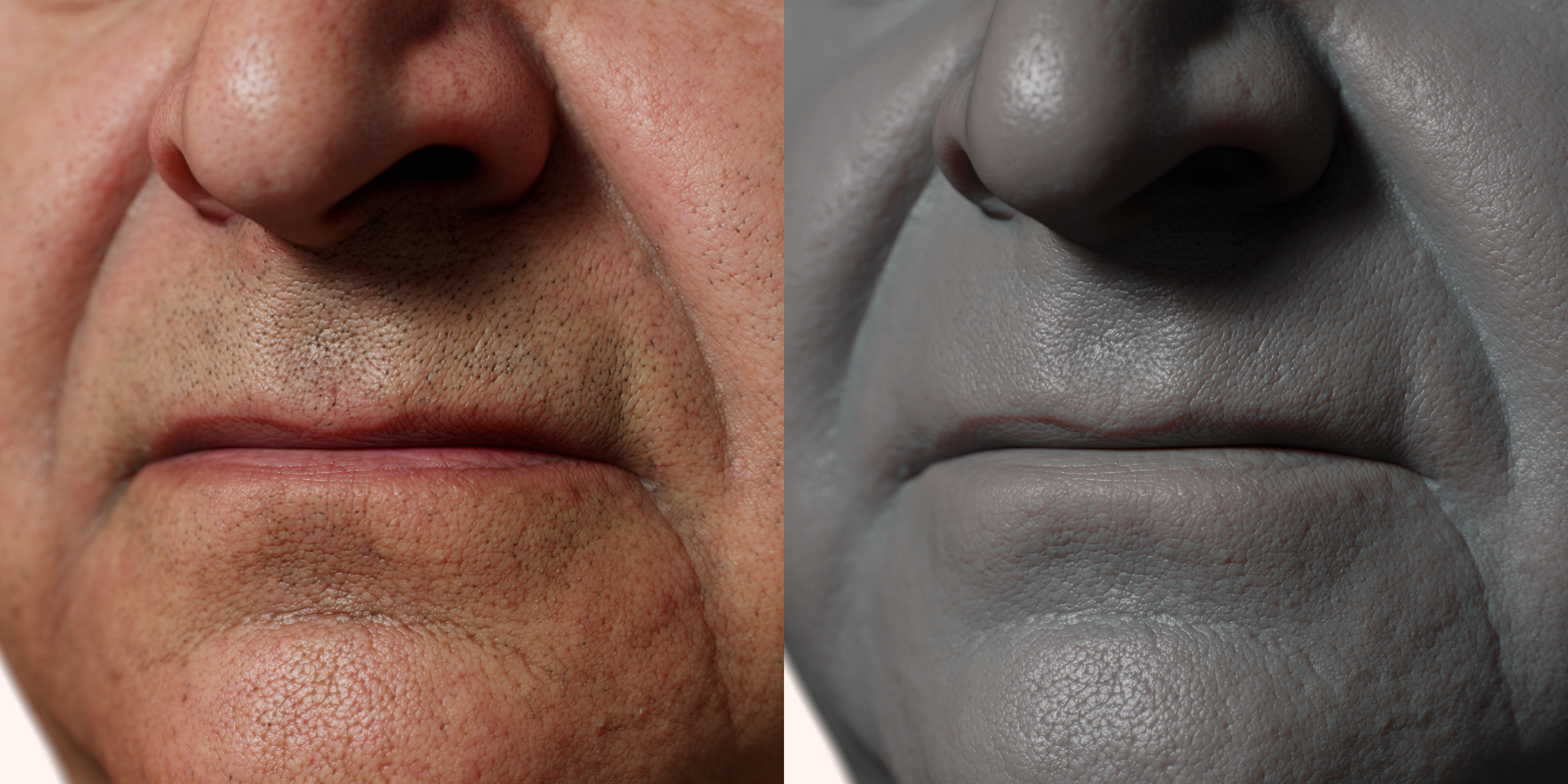 HD Male 3D Head Model 29