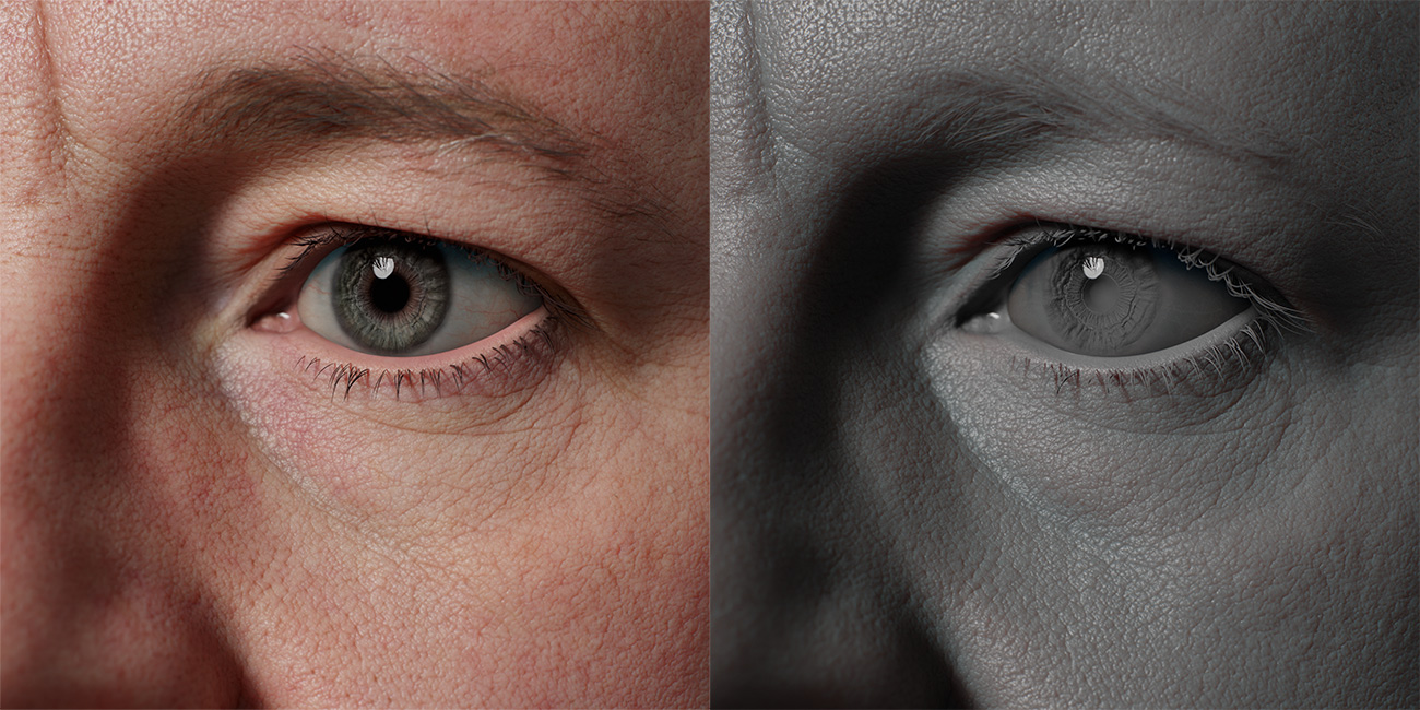 HD Male 3D Head Model 33