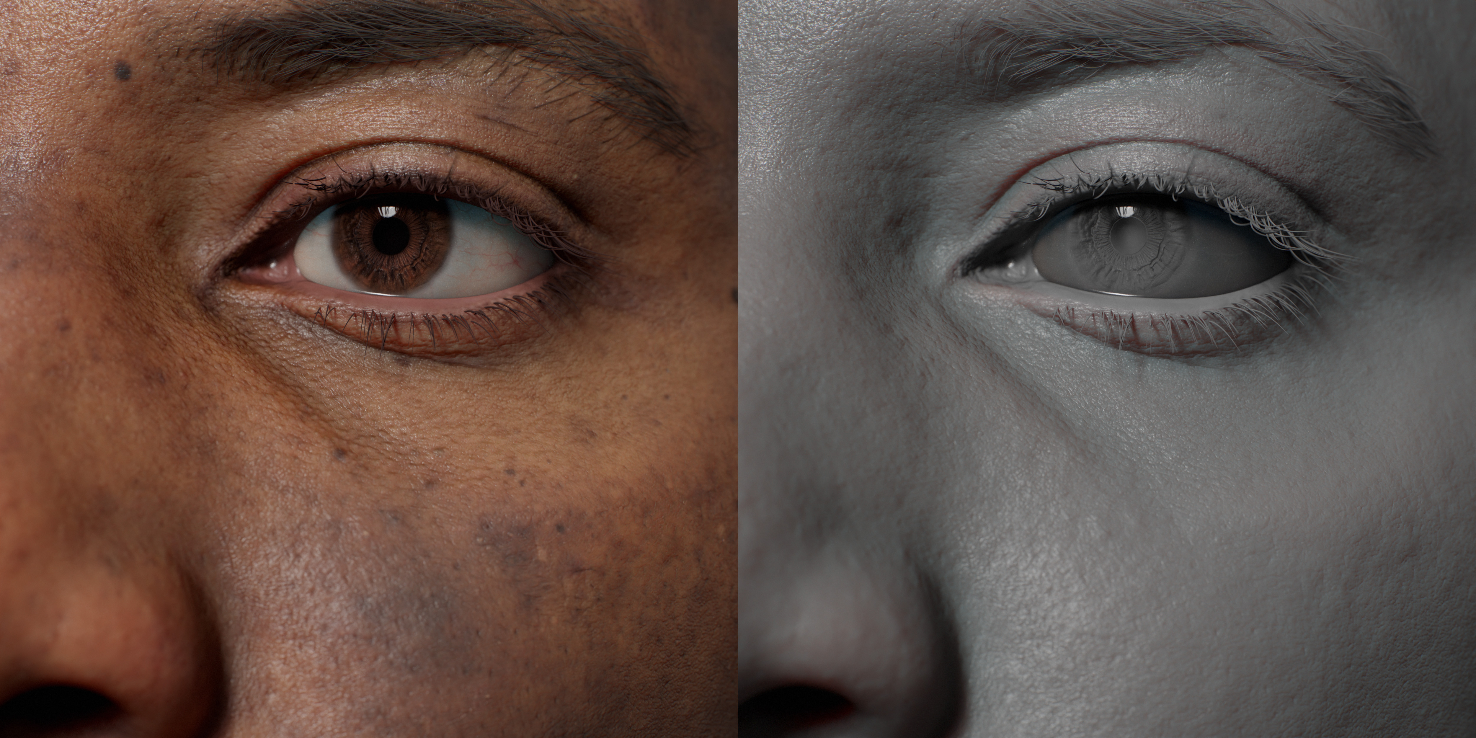 HD Male 3D Head Model 42