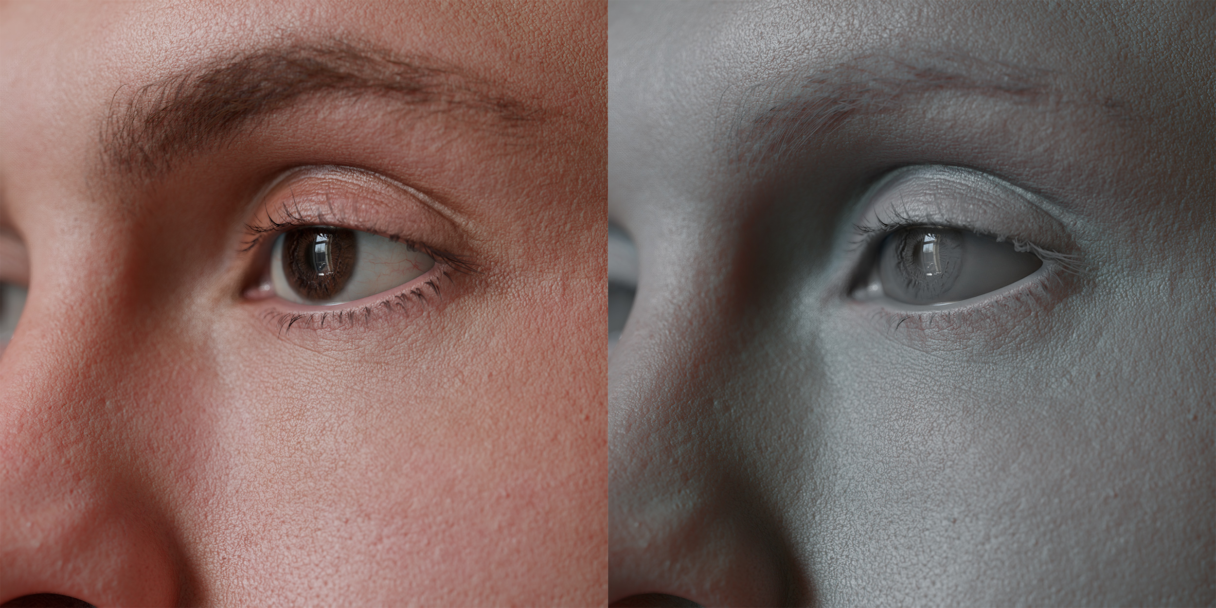 HD Male 3D Head Model 52