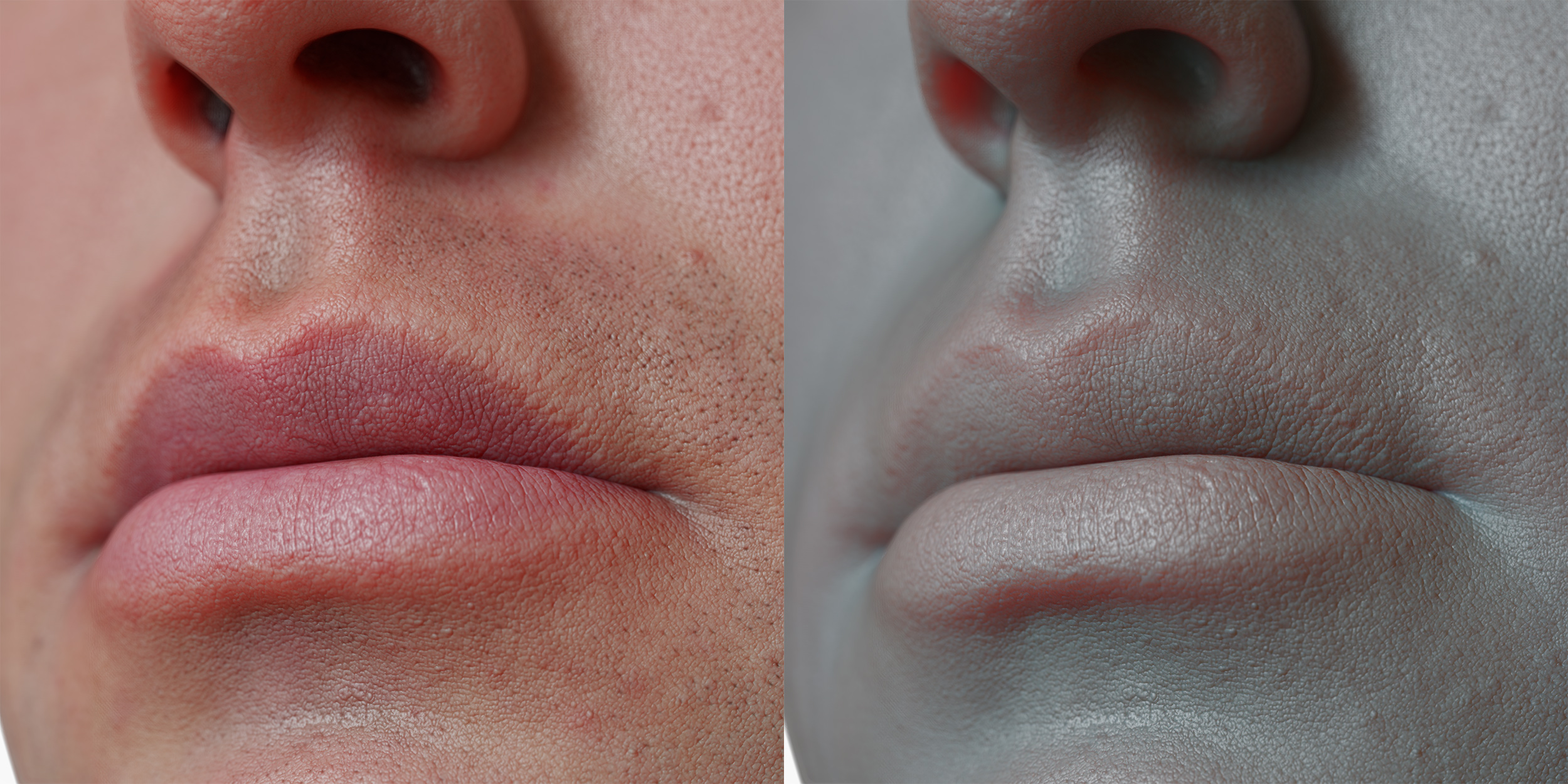 HD Male 3D Head Model 52