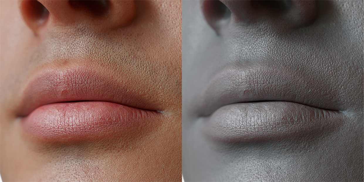 HD Male 3D Head Model 56