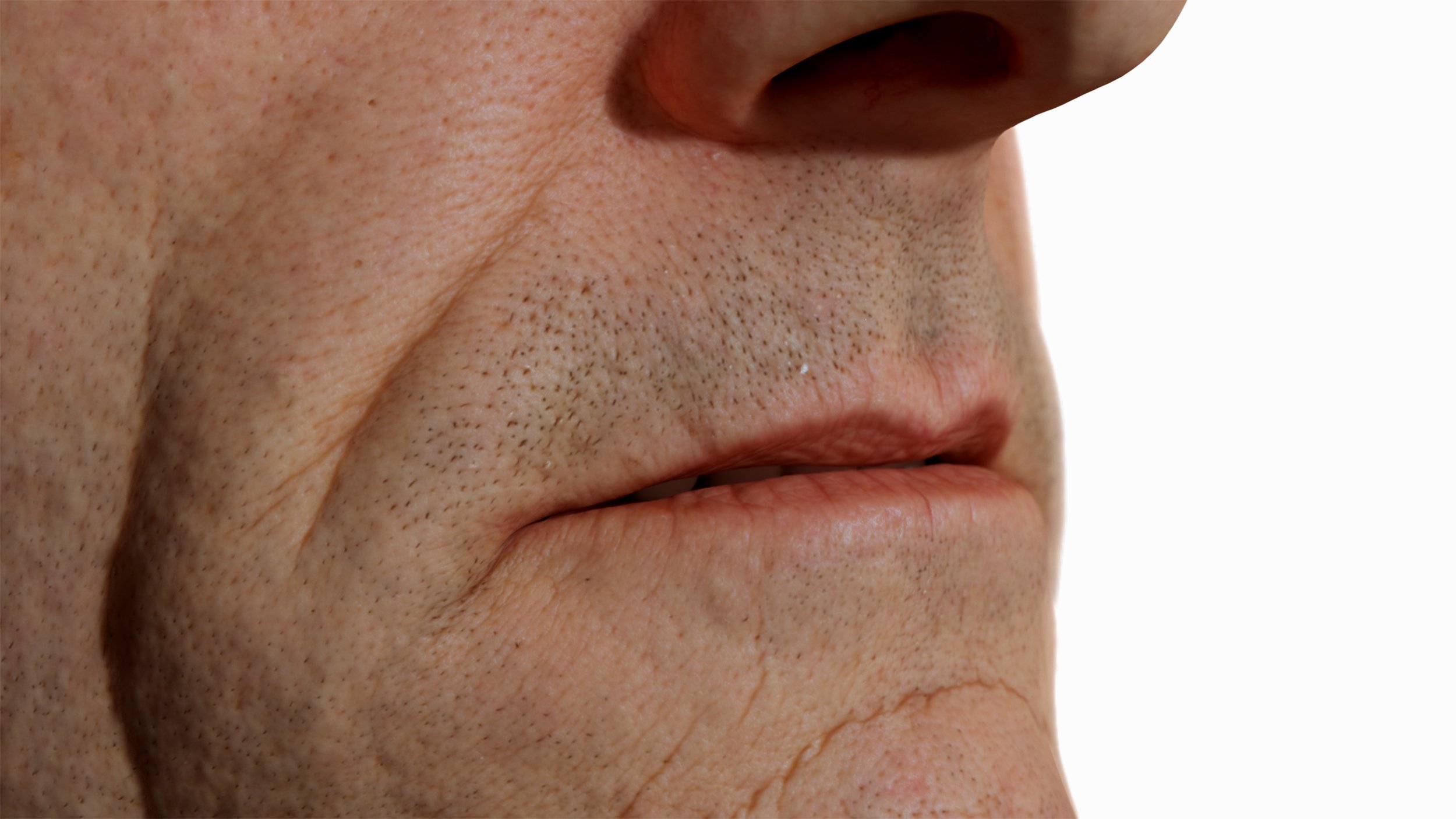 Male 3D model / Retopologised Head Scan 38