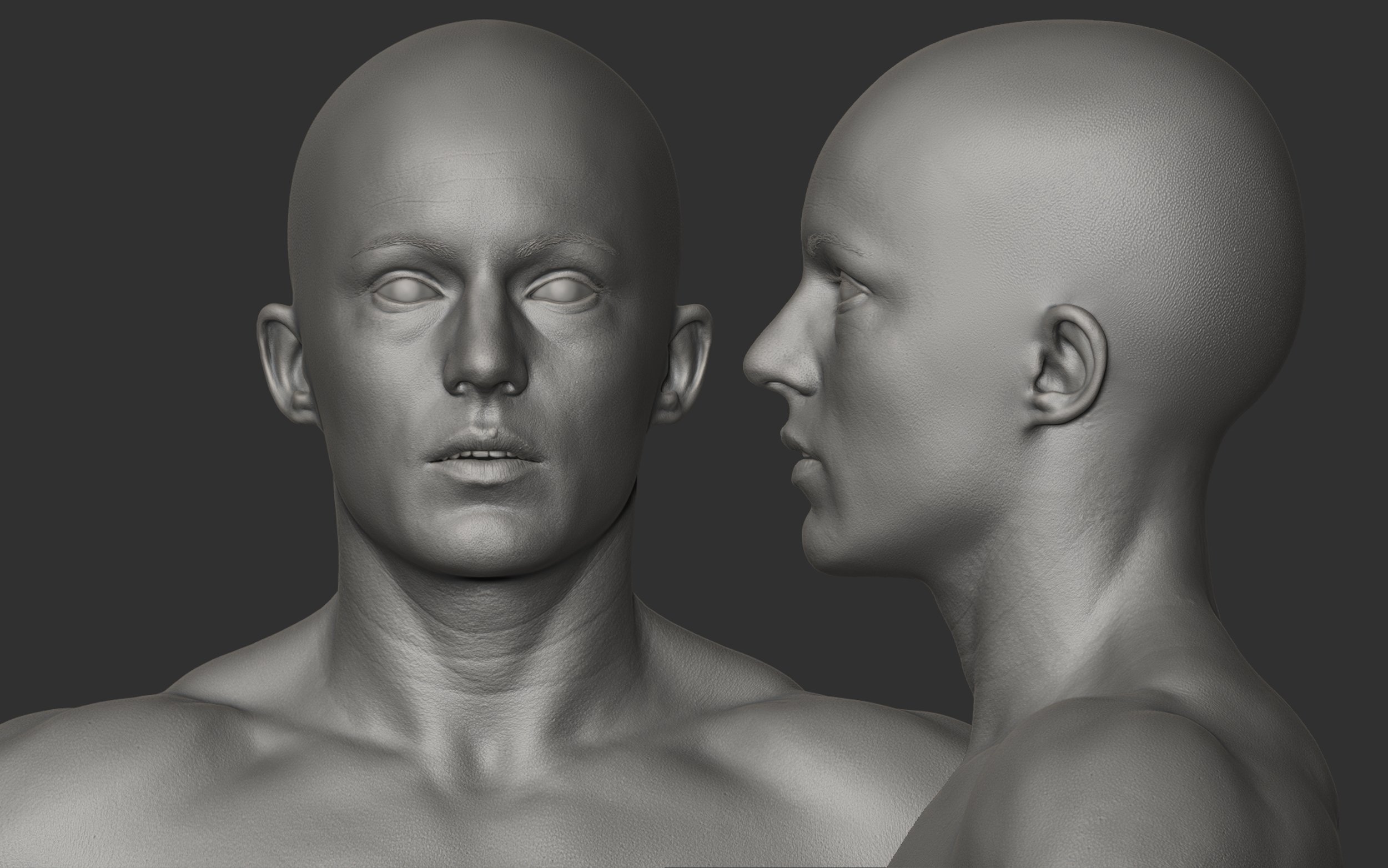 Animation Ready Body Scan / Female 01