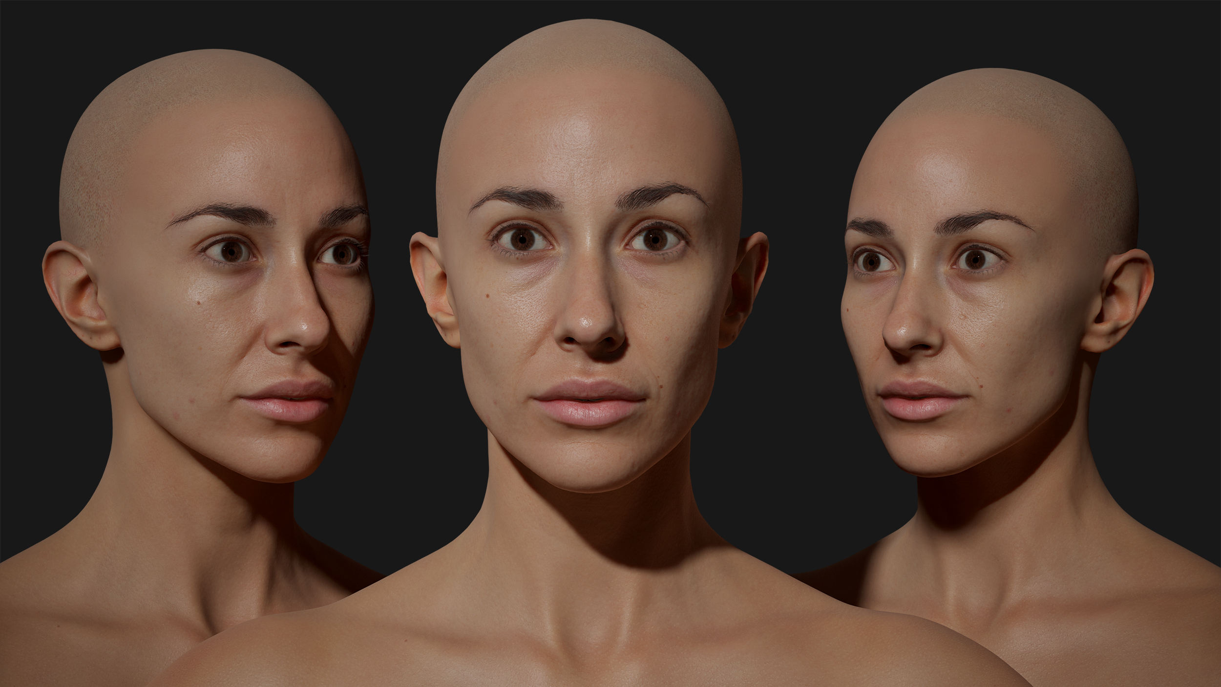 Animation Ready Body Scan / Female 02