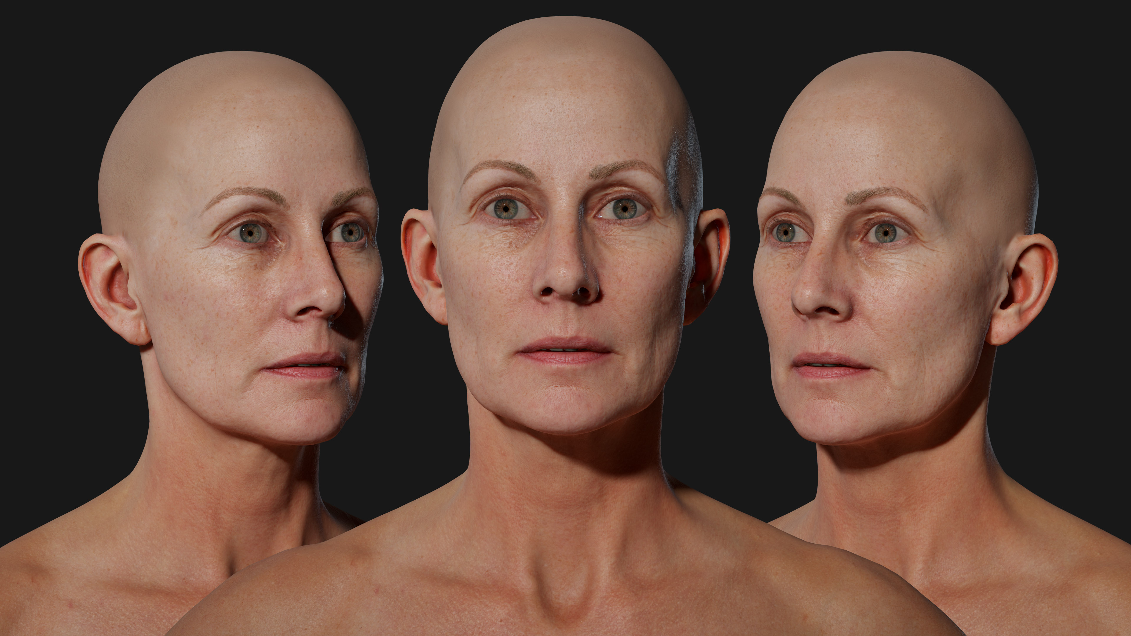 Animation Ready Body Scan / Female 06