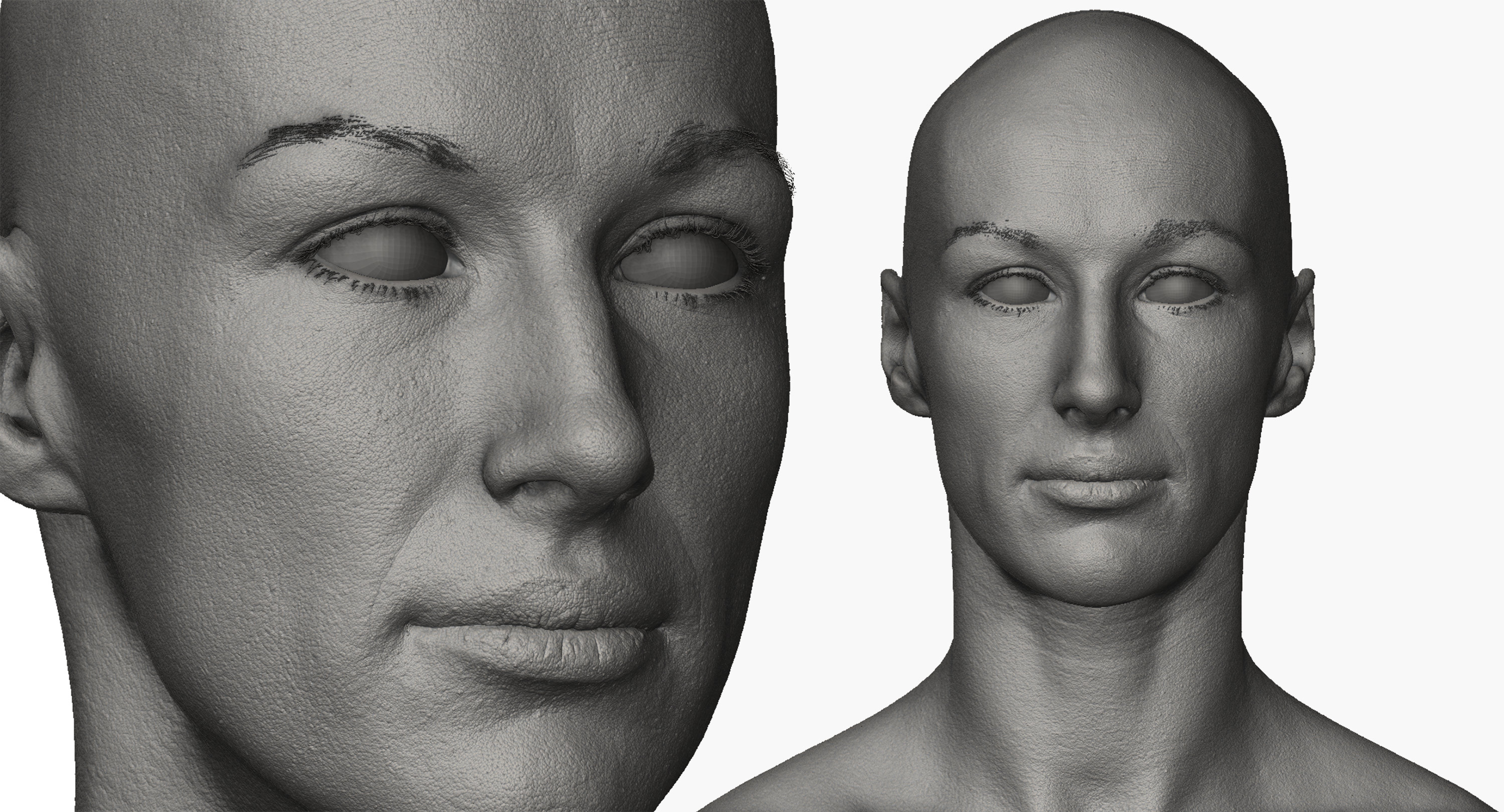 Animation Ready Body Scan / Female 12