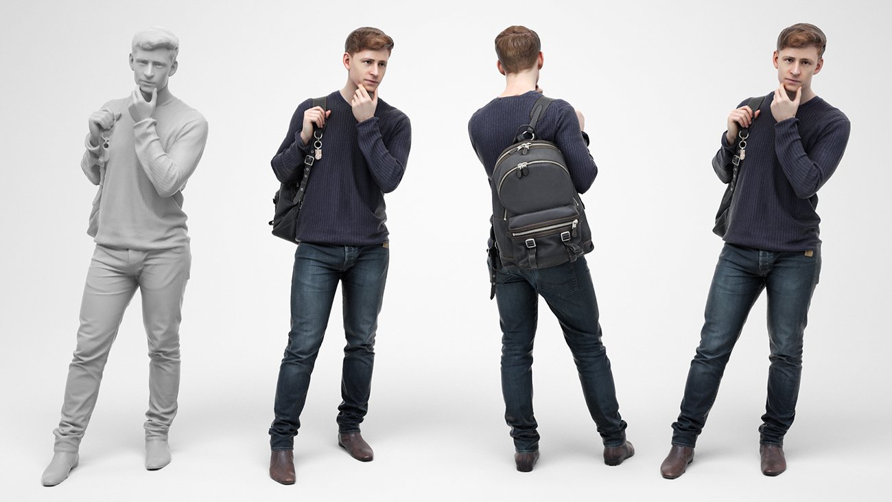 Male Character 31| 3d male models for Architectural Visualisation