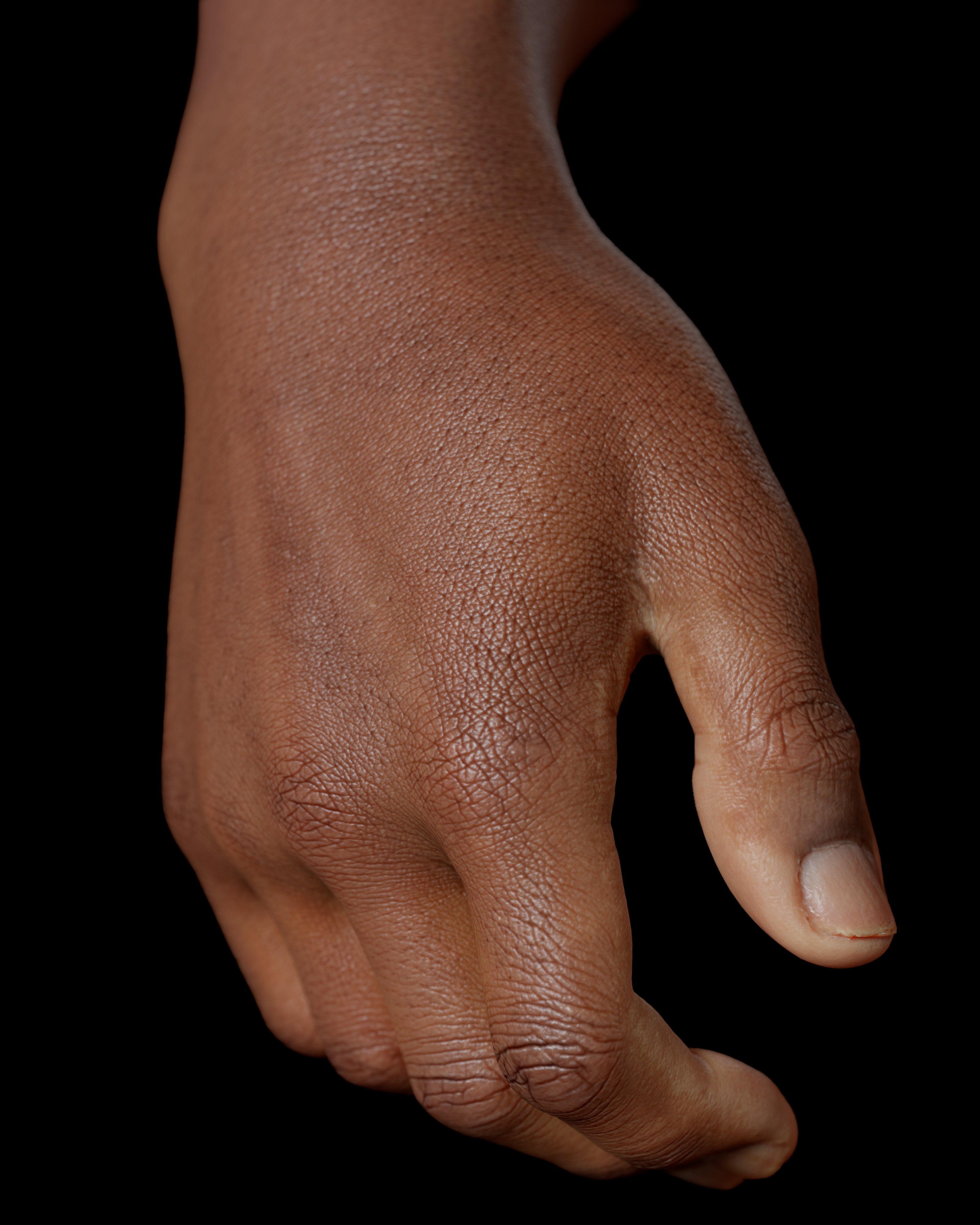 Fast photorealistic body texturing using scan data