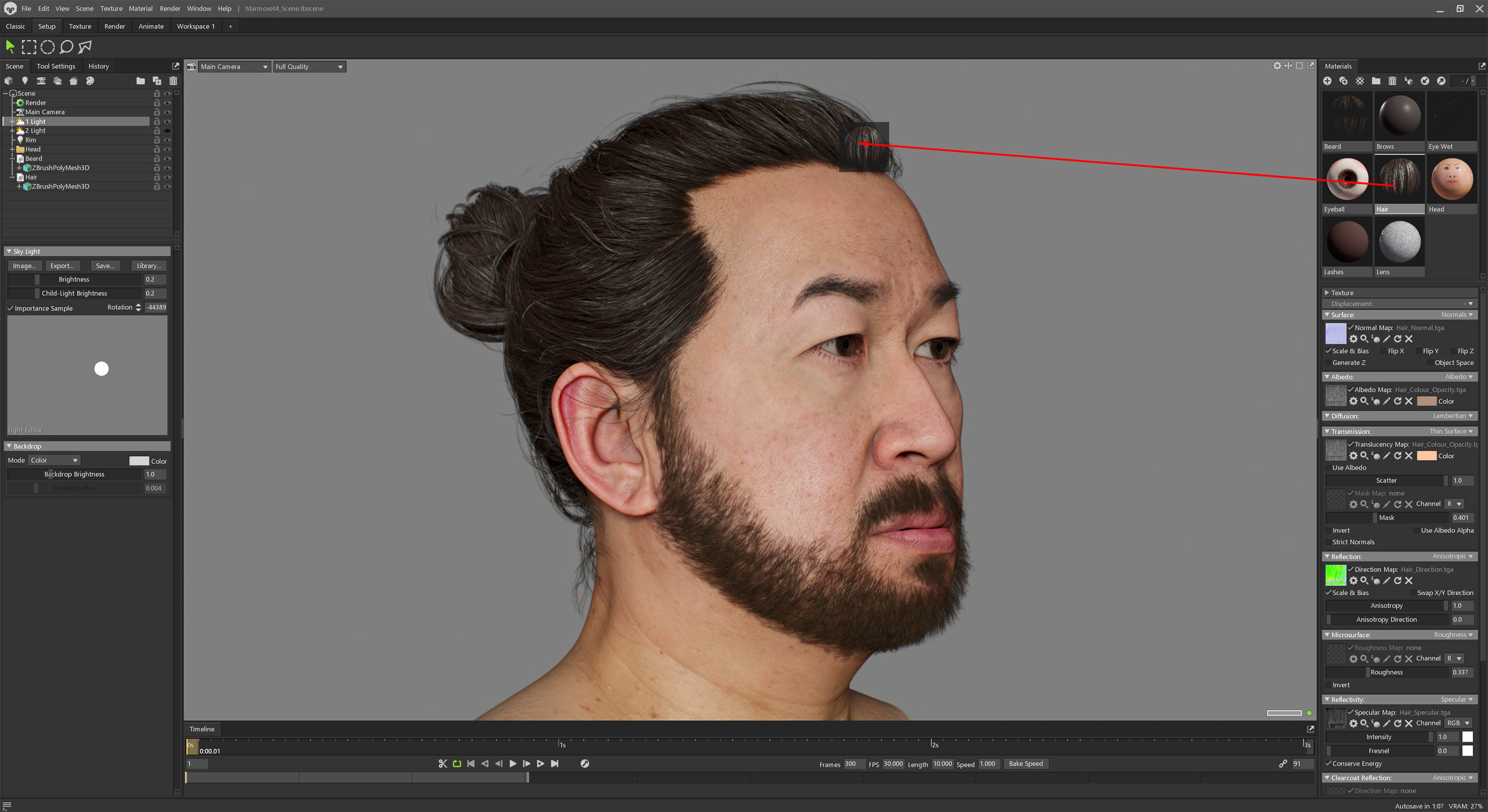 Realtime Hair Transfer Tutorial