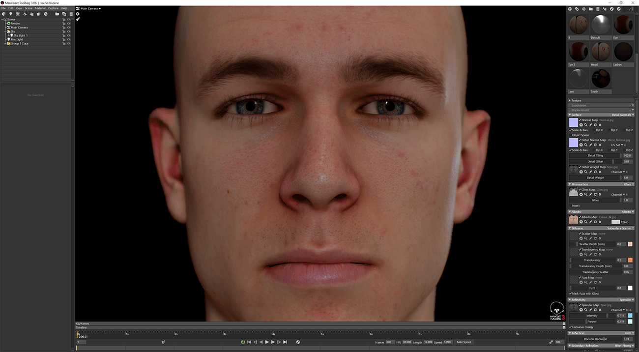 Ten Minute 3D Head Model Tutorial