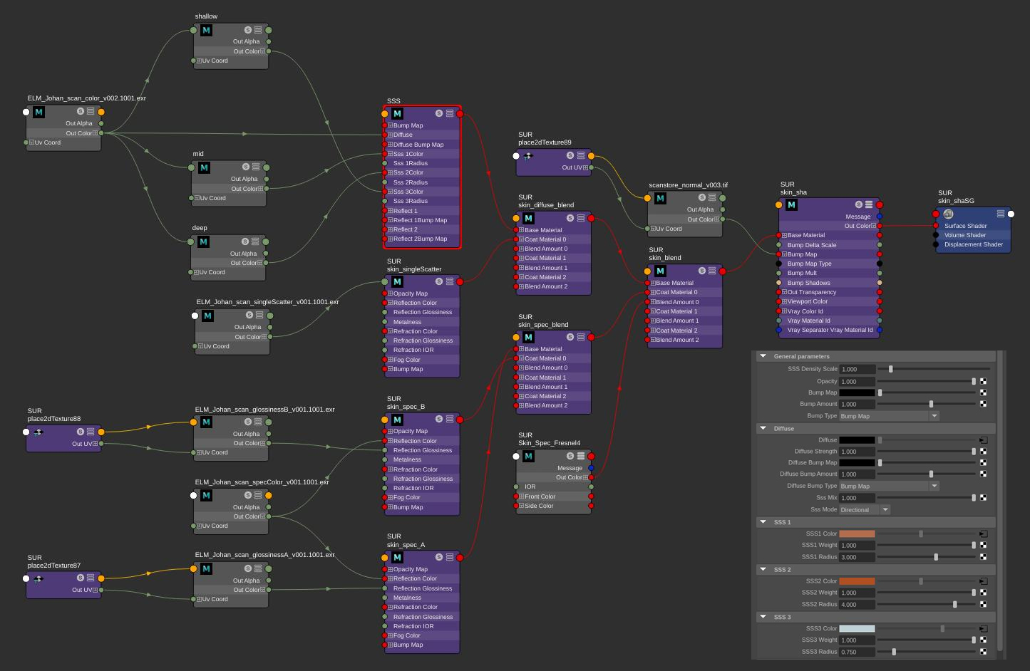 For specular color I used the cavity map with some grading to get some ...