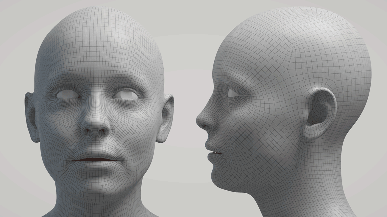 Female Multi Texture Base Mesh