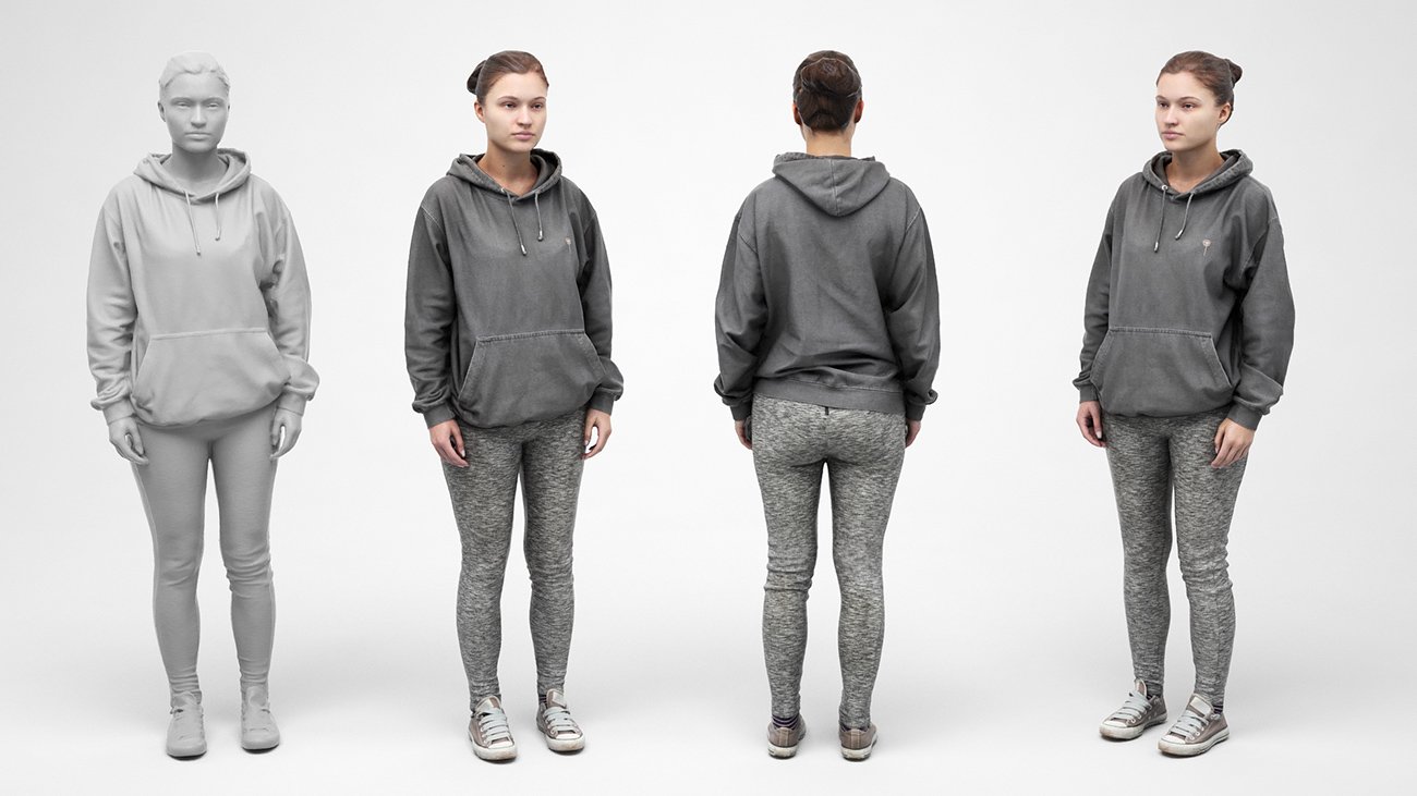 Female Character 38 for Architectural Visualisation