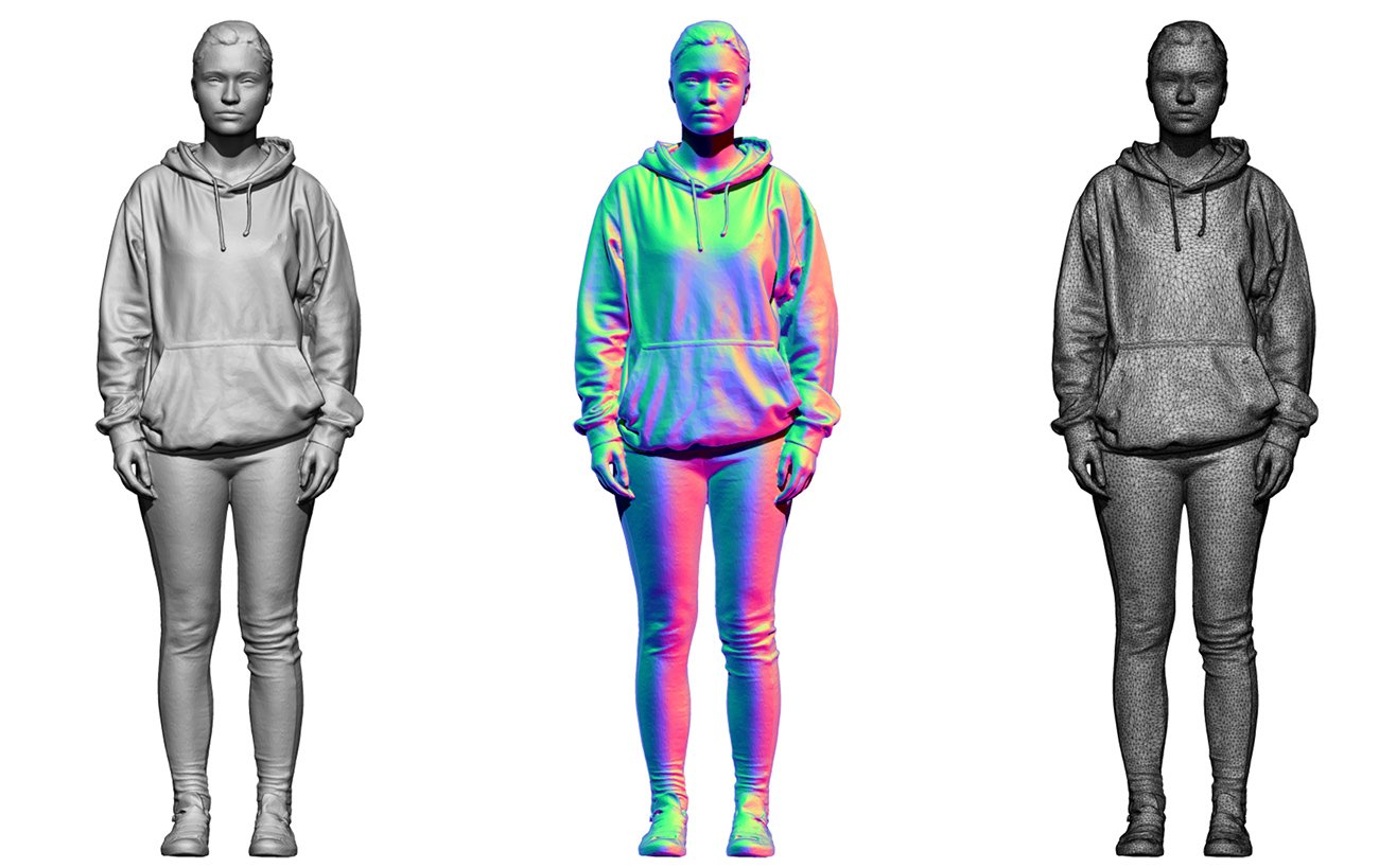 Female Character 38 for Architectural Visualisation