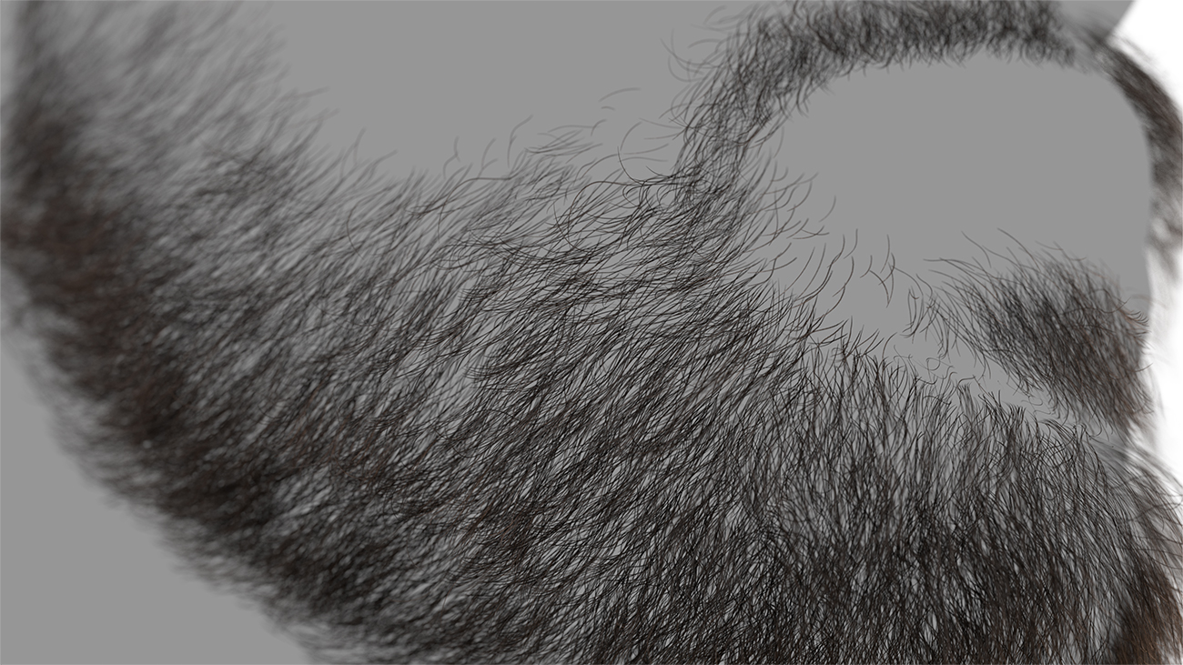 Realtime Hair - Man Bun