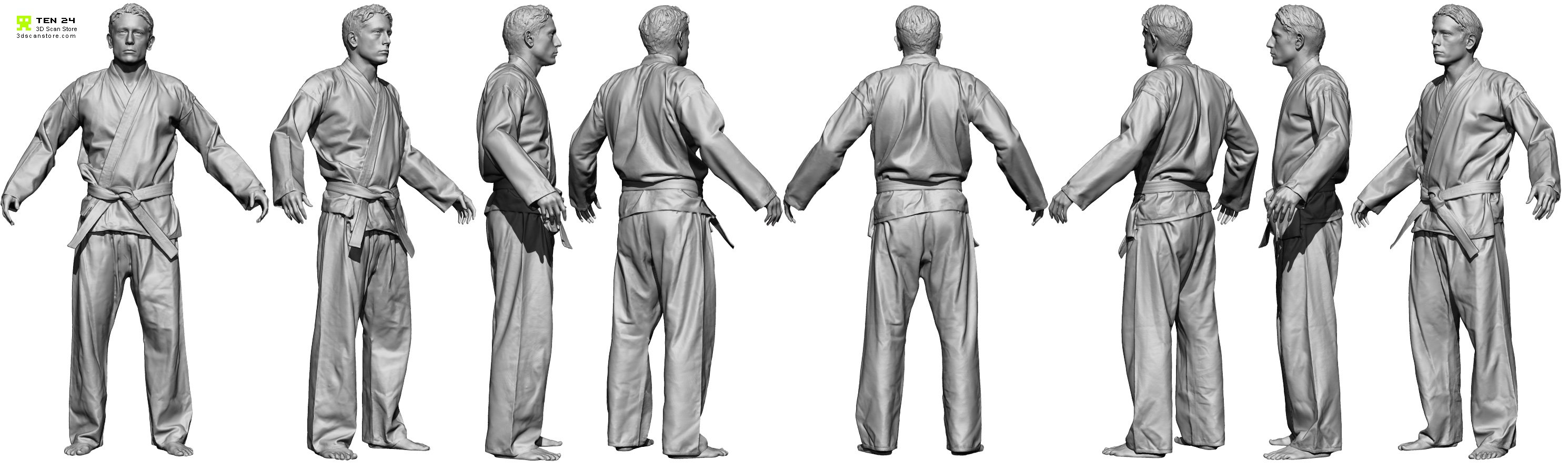 Male Taekwondo A Pose