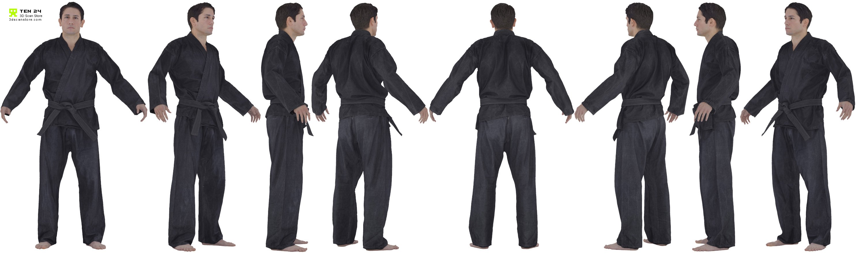 Male Taekwondo A Pose