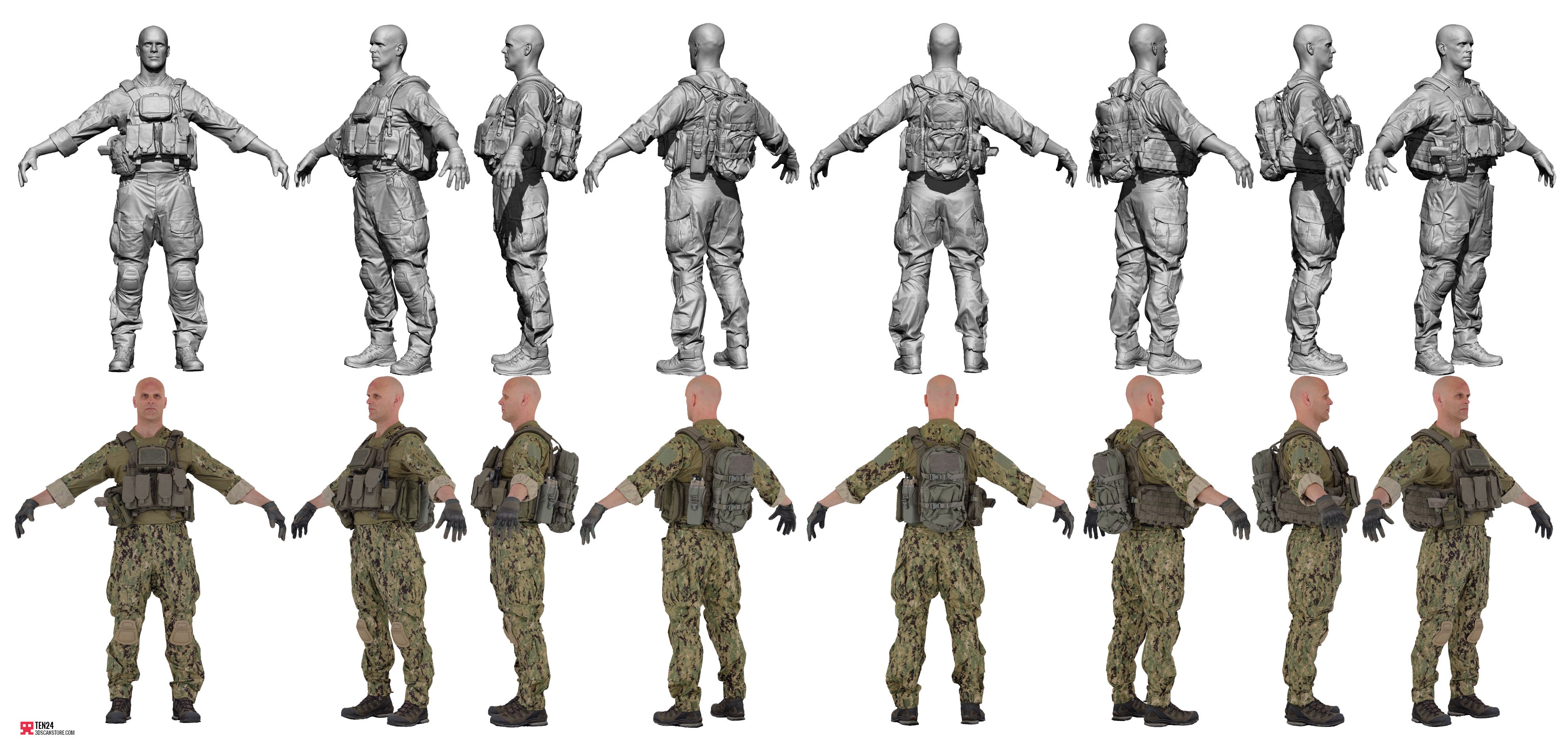 AOR 2 Reference A Pose Bags